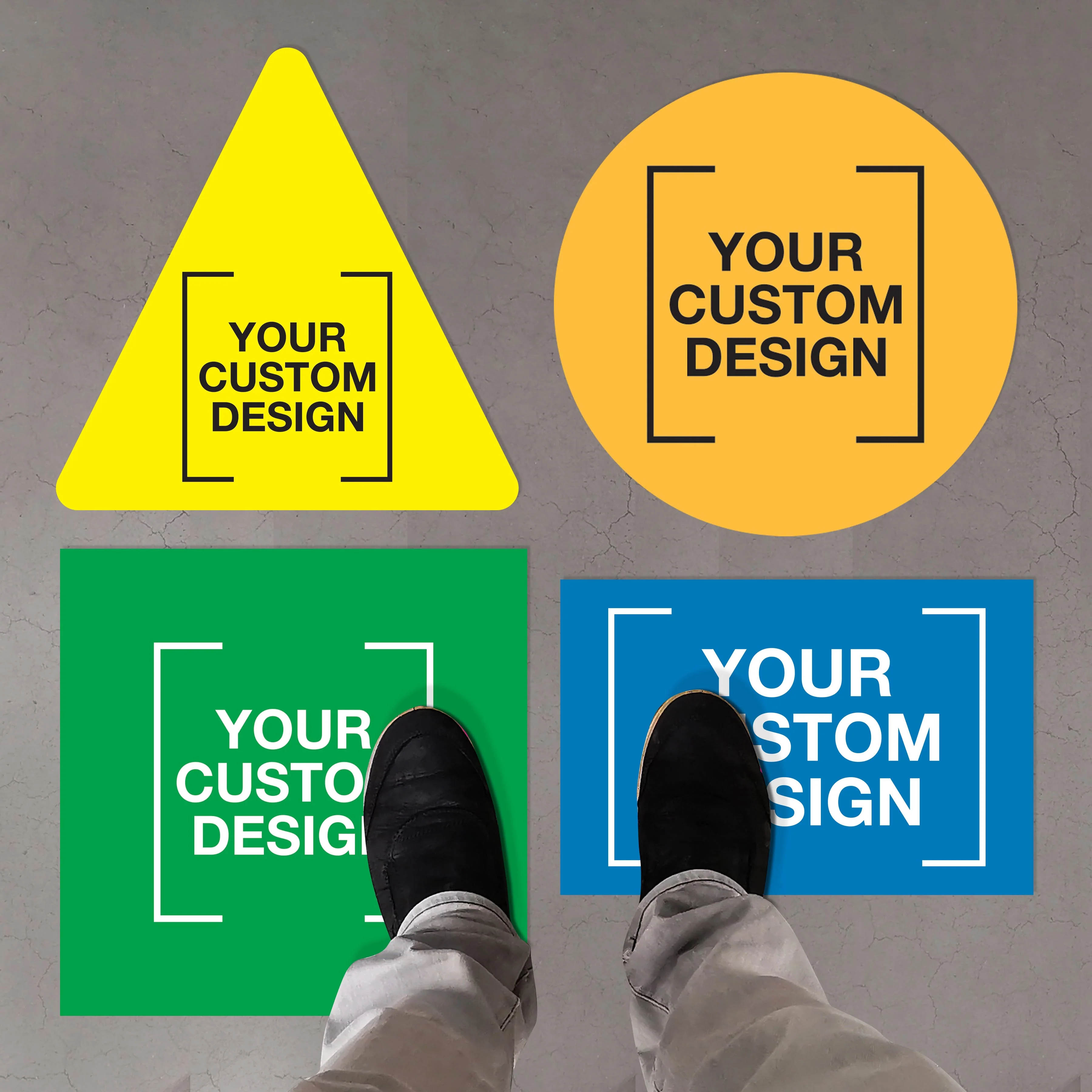 Custom Floor & Wall Decals – New Signs