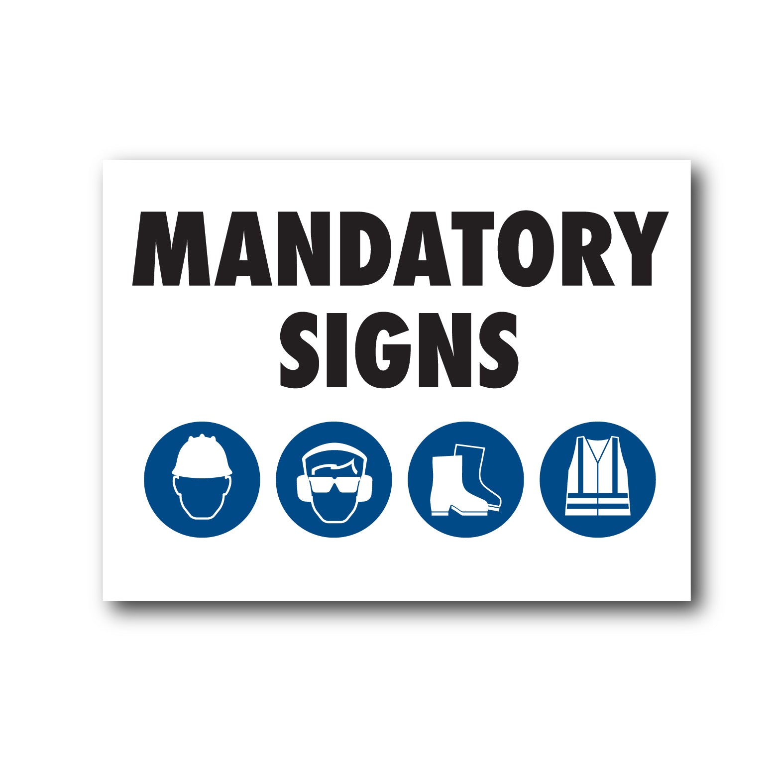 Mandatory Signs in the Workplace | New Signs