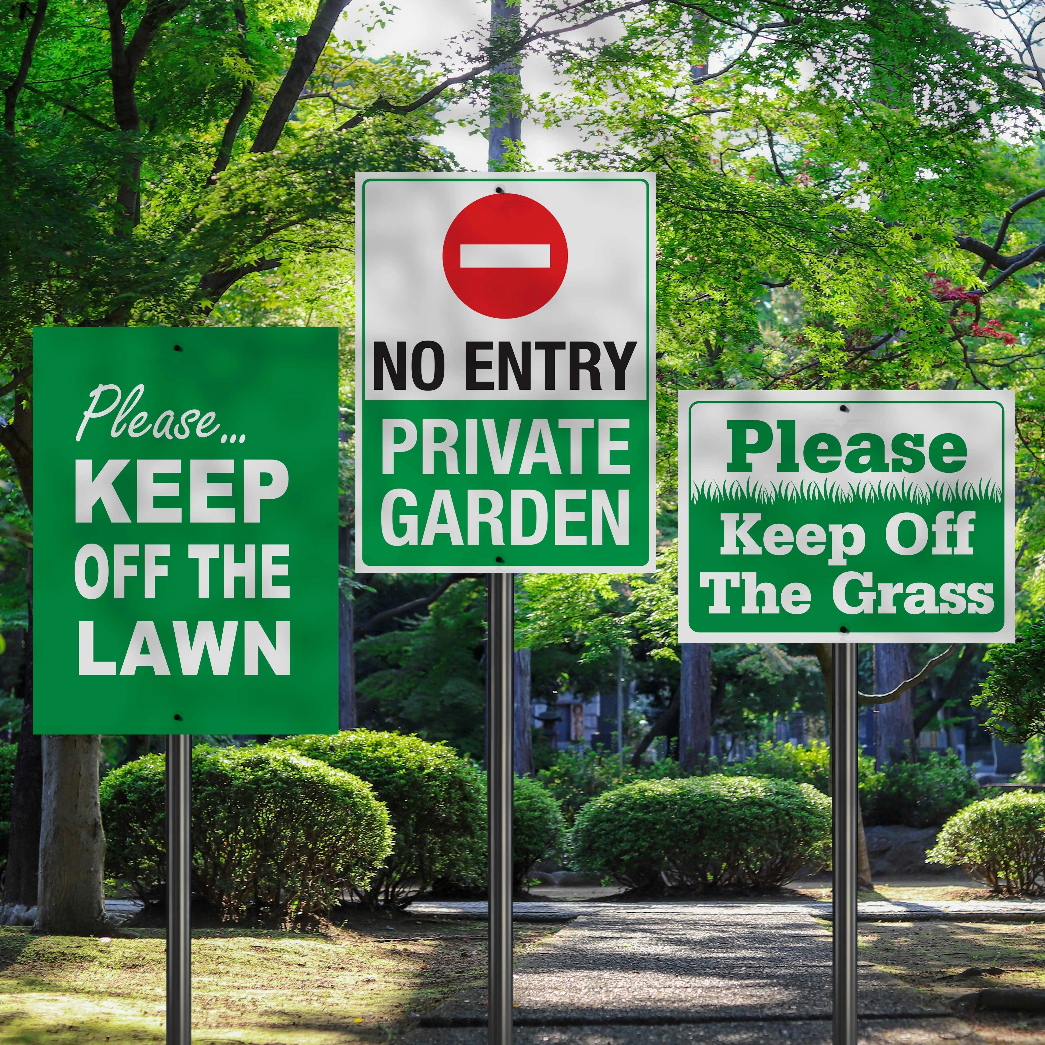 Garden Signage | Custom Outdoor Signs for Gardens – New Signs