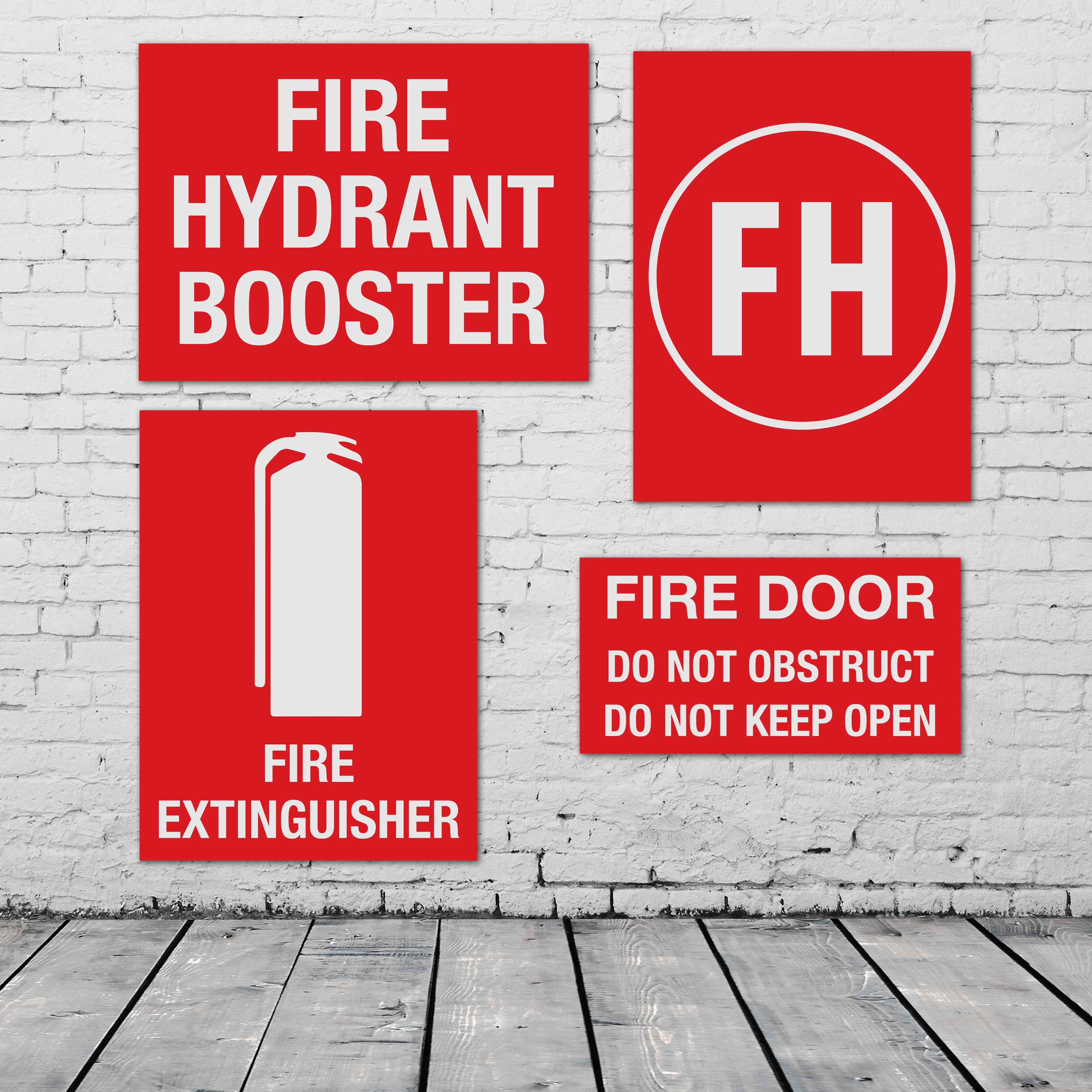 Fire Regulation Signs – New Signs
