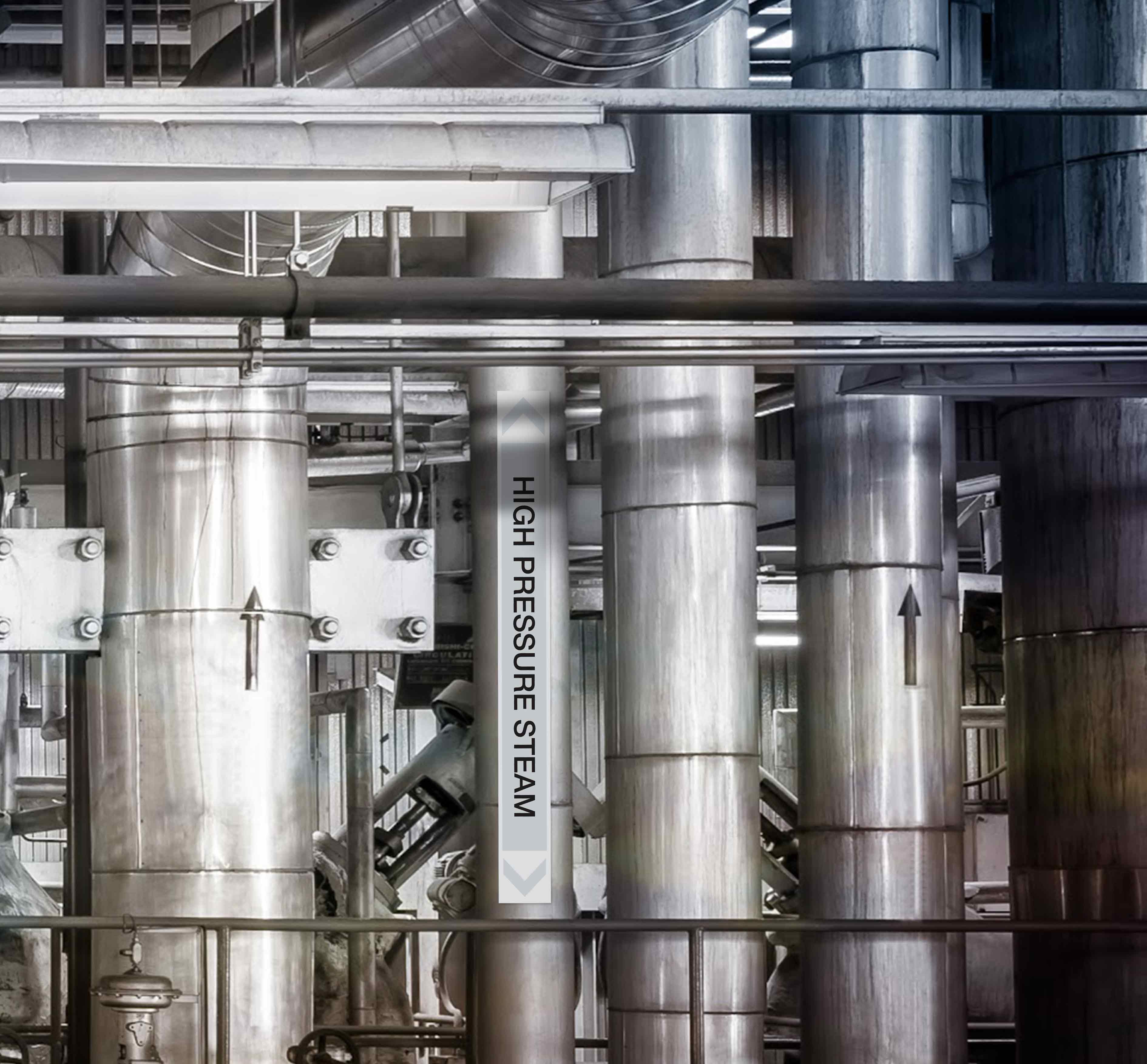 Pipe Markers - Steam – New Signs