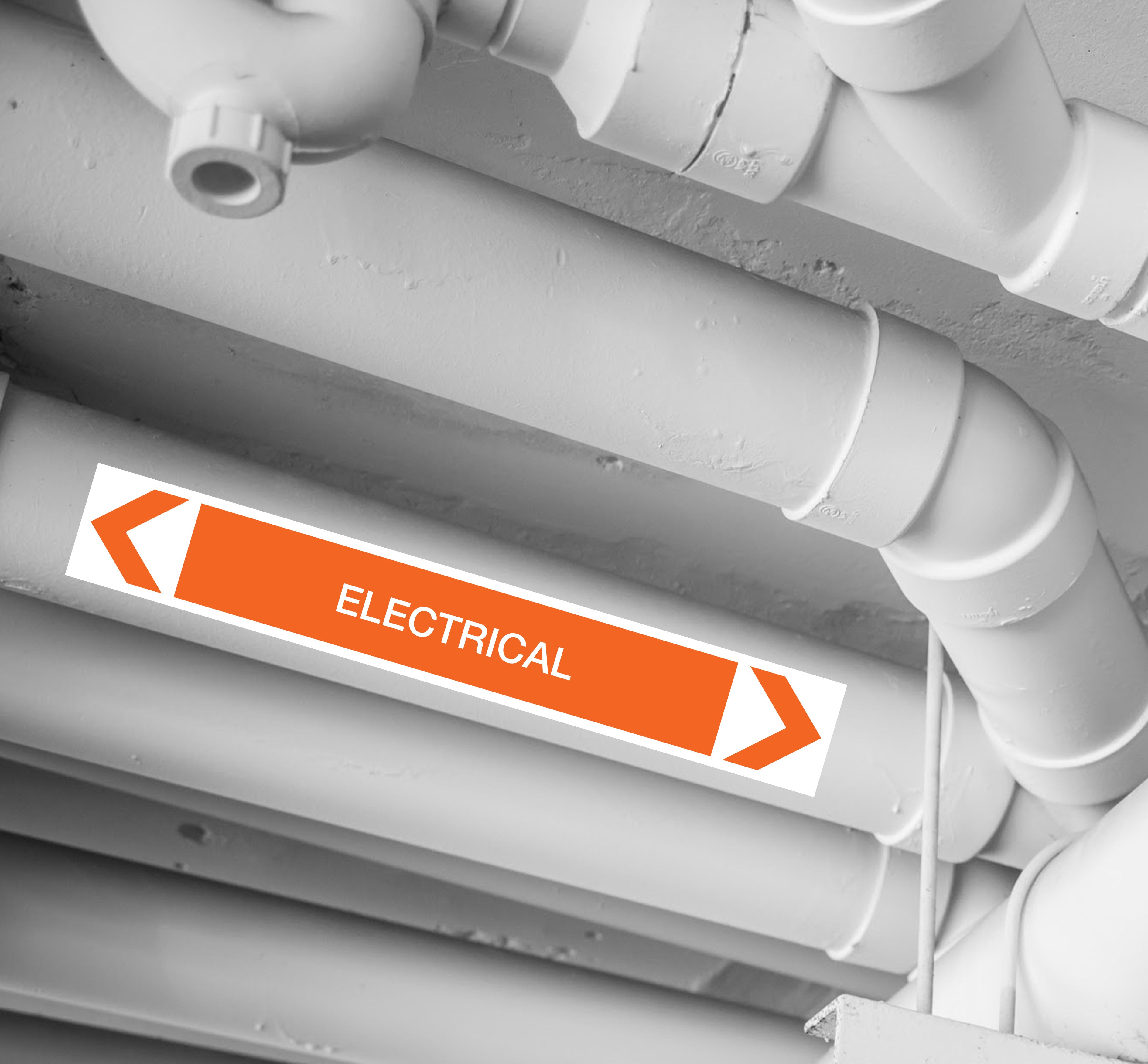 Pipe Markers - Electrical – New Signs