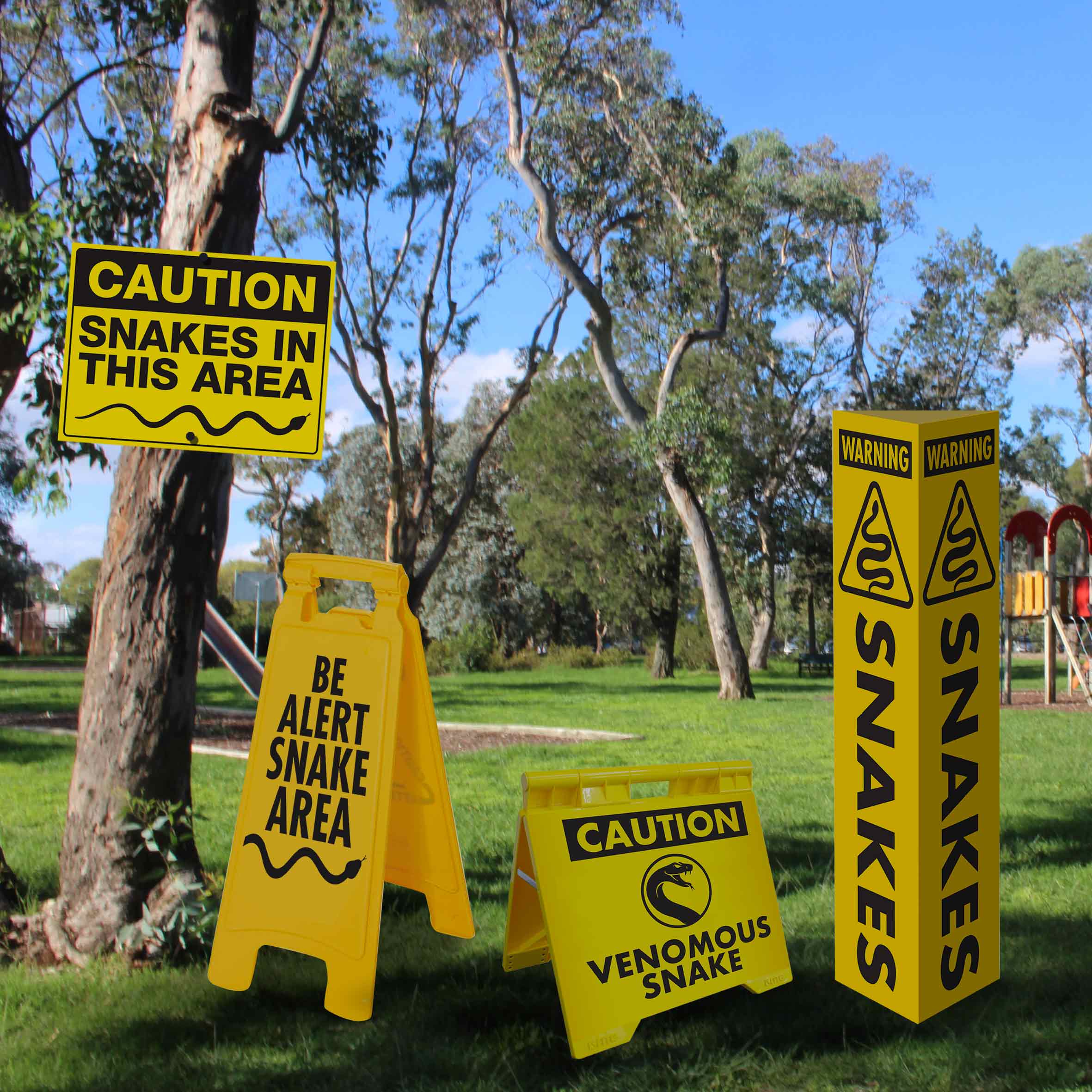 Snake Signs | Australian Snake Warning Signage – New Signs