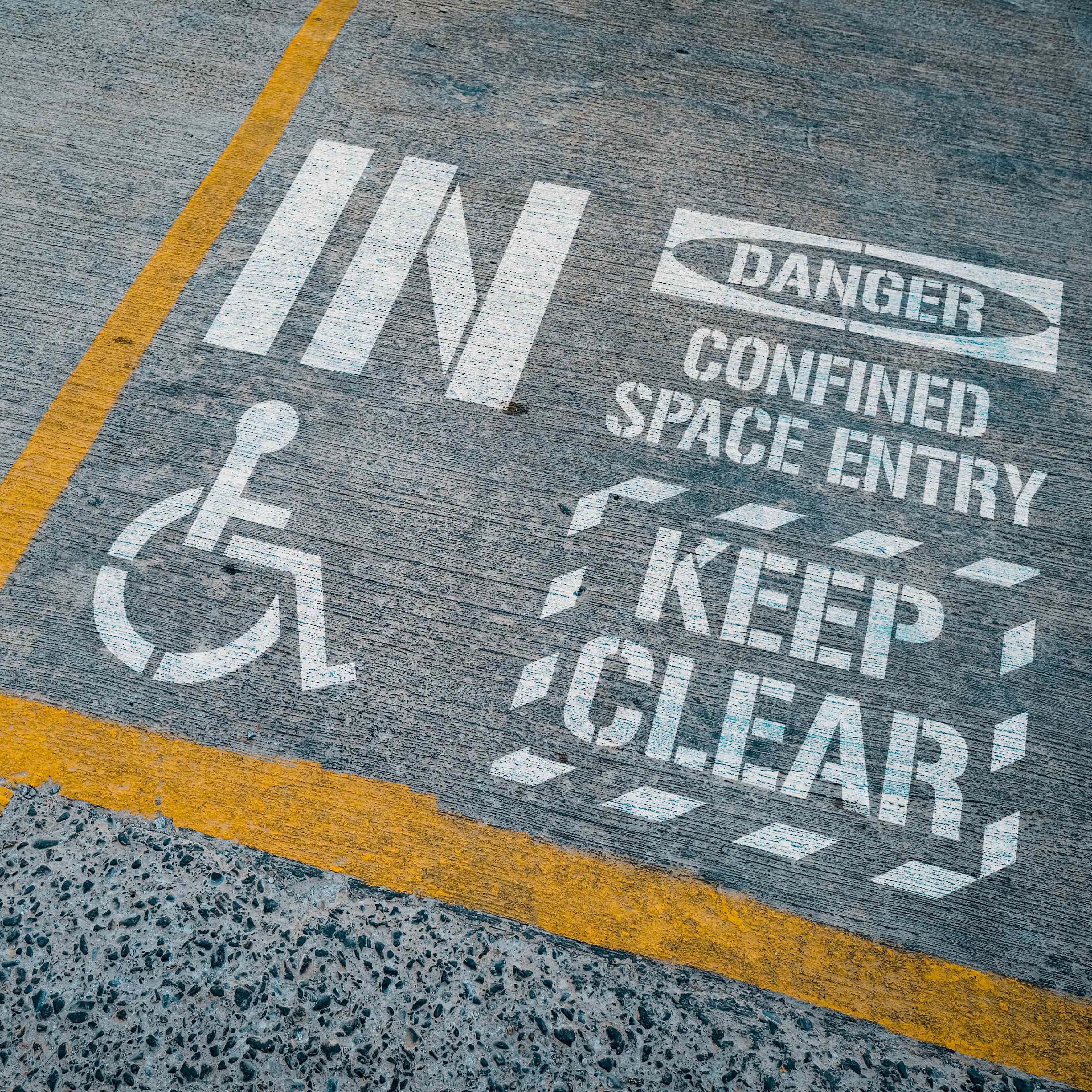 Road Stencils – New Signs