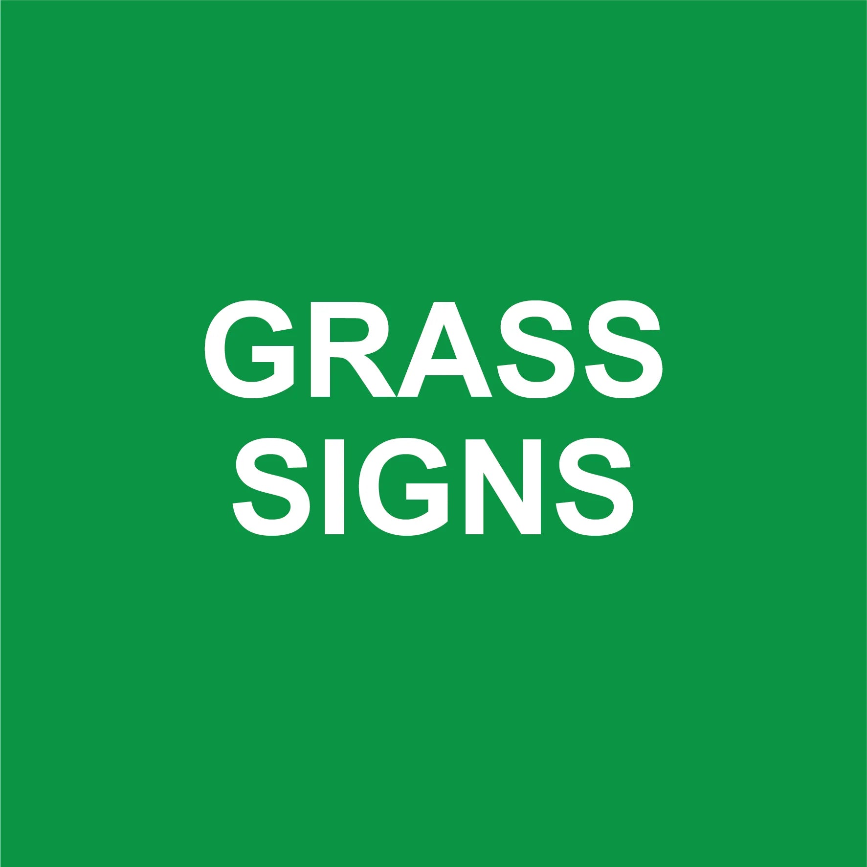 Grass signs | Lawn signage | Keep off the Grass Signs – New Signs