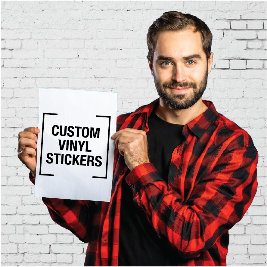 Custom Vinyl Sticker Signs – New Signs