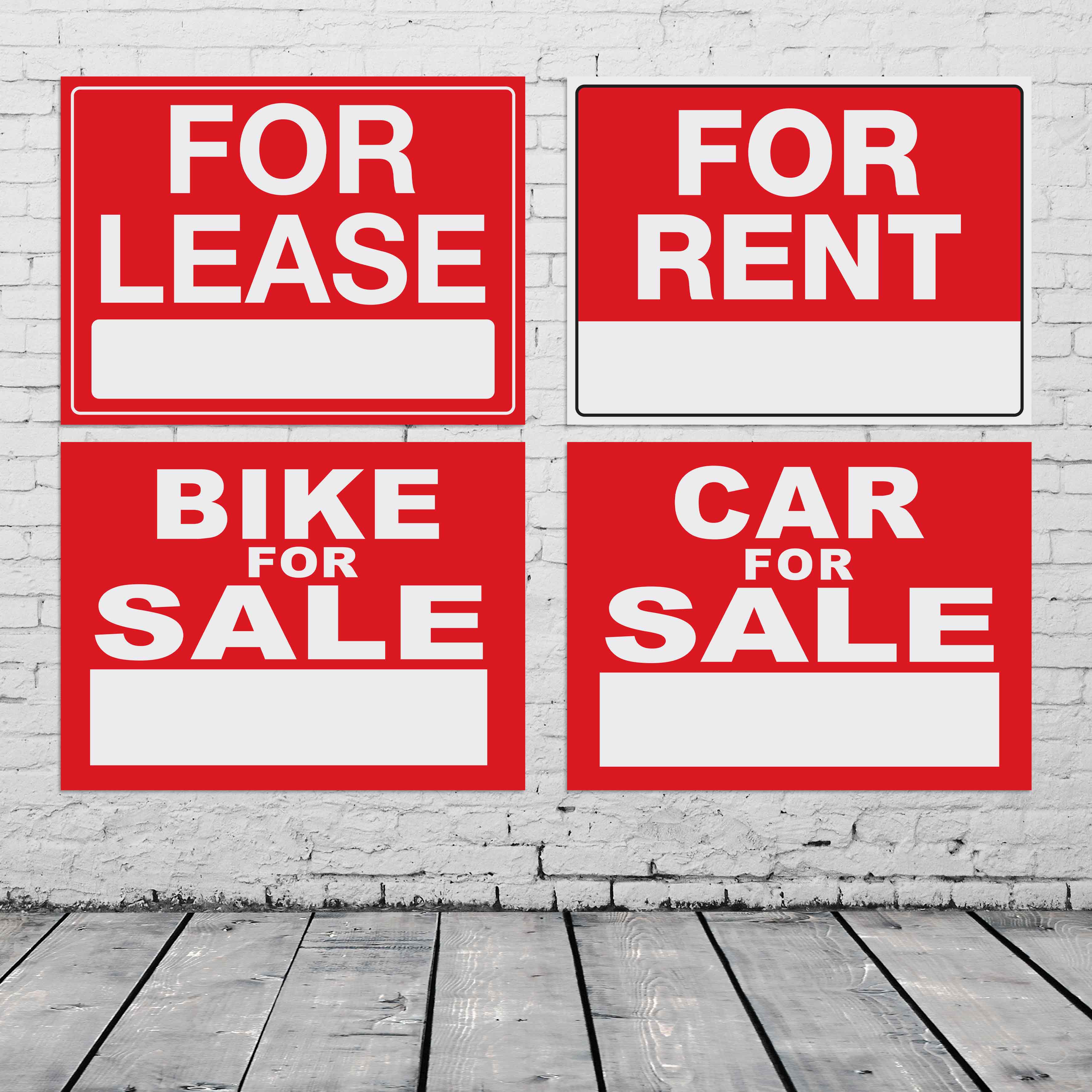For Sale Signs – New Signs