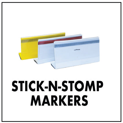 Stick-N-Stomp Markers – New Signs