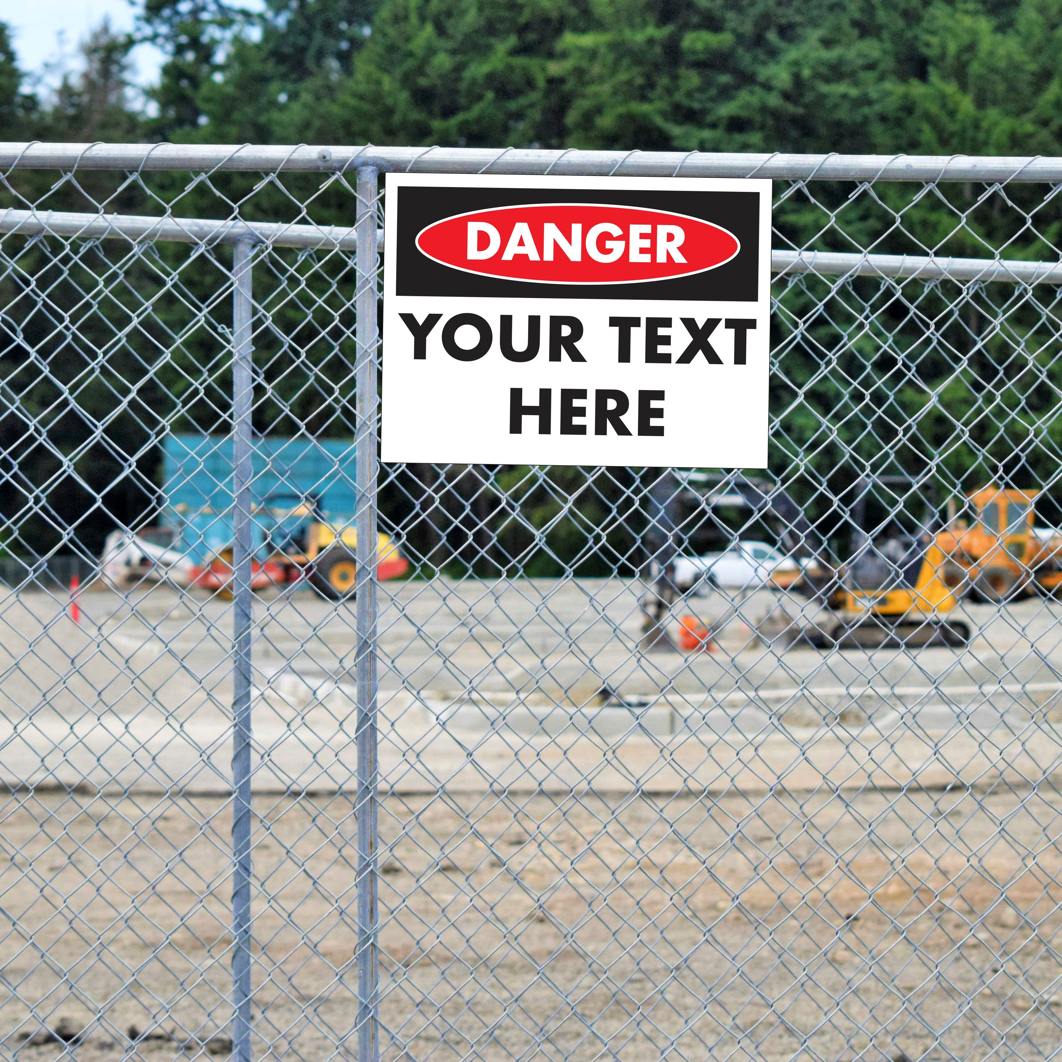 Danger Sign - Custom – New Signs