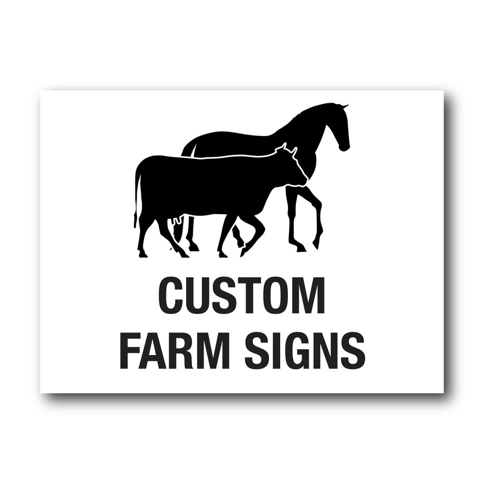 Farm Signage – New Signs