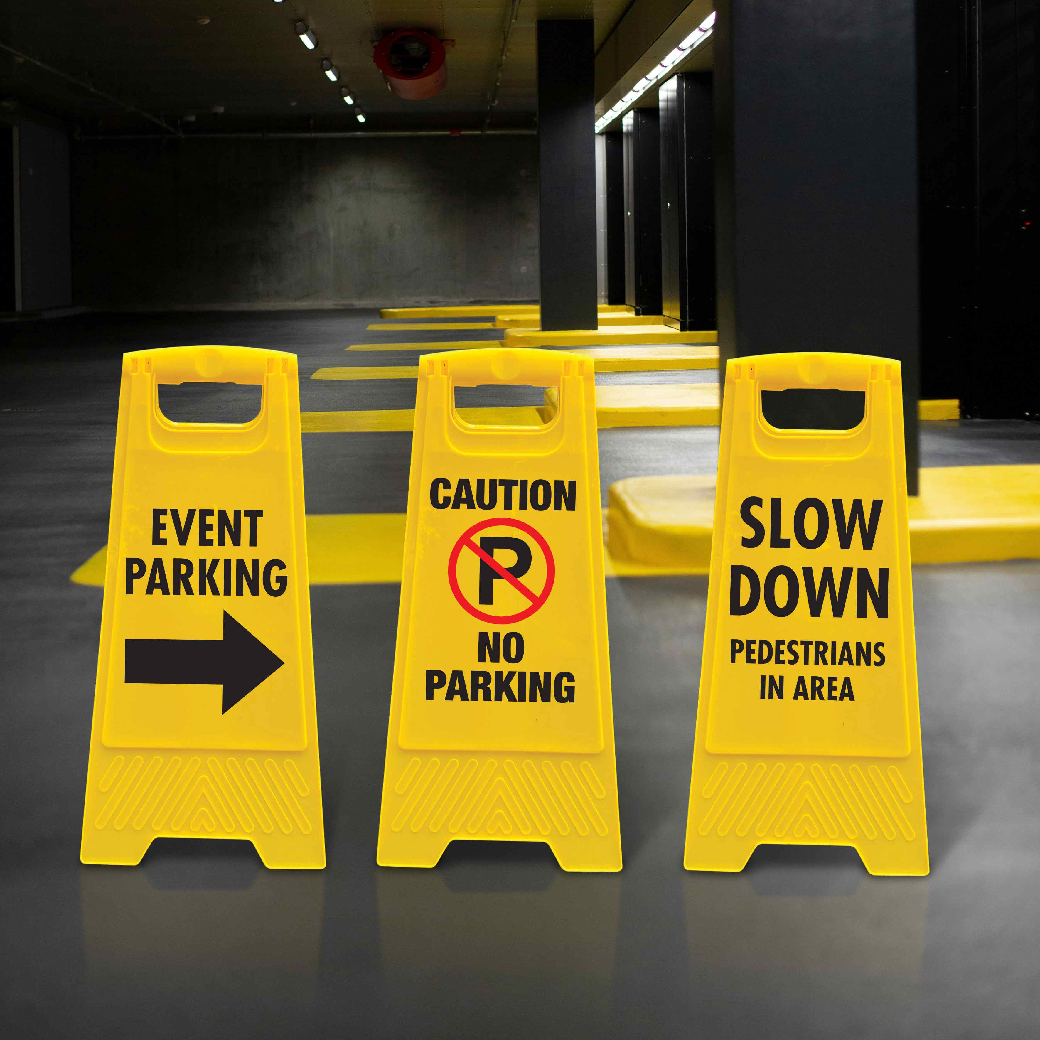 Event Yellow A-Frame Signs – New Signs