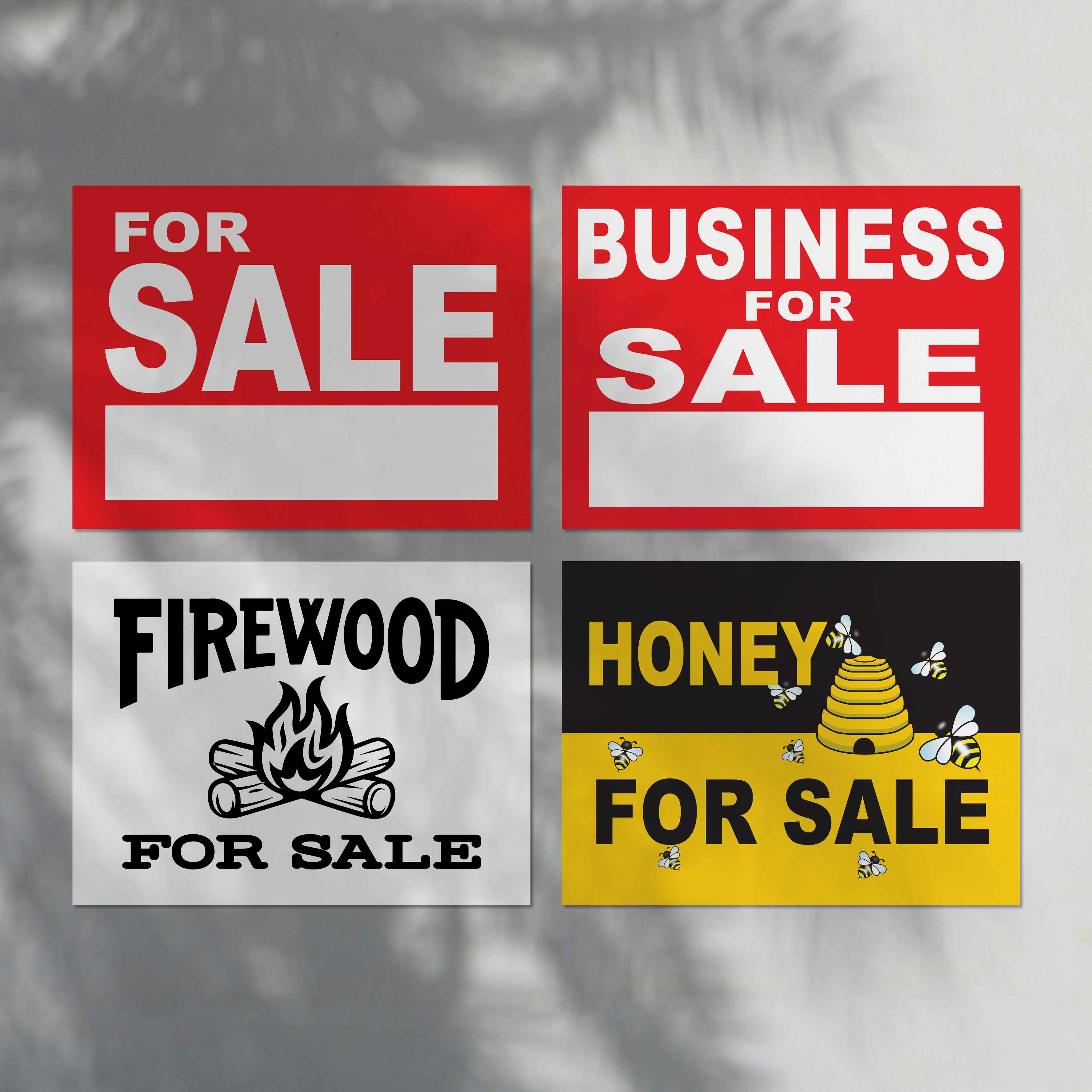 For Sale Signs – New Signs