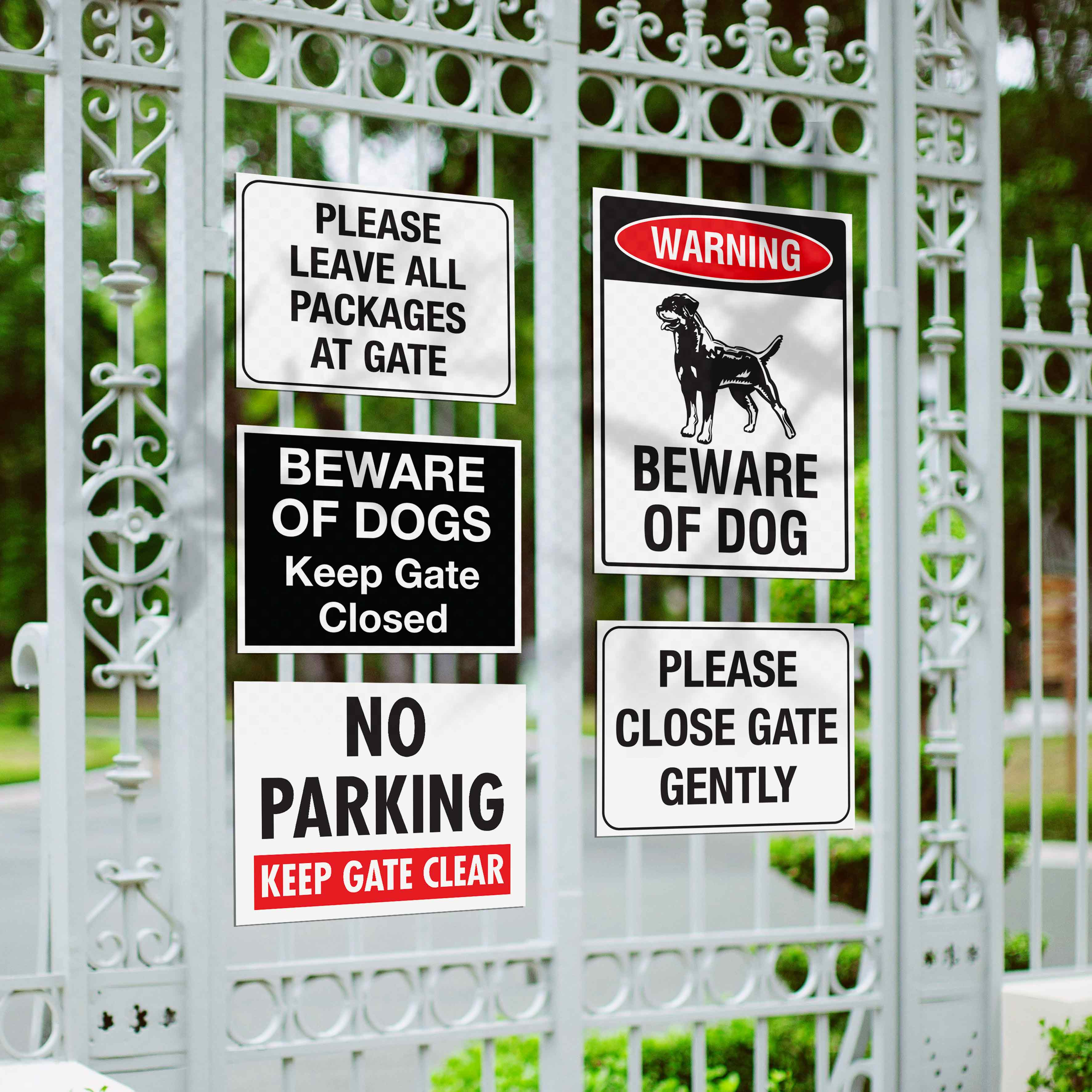 Gate Signs – New Signs