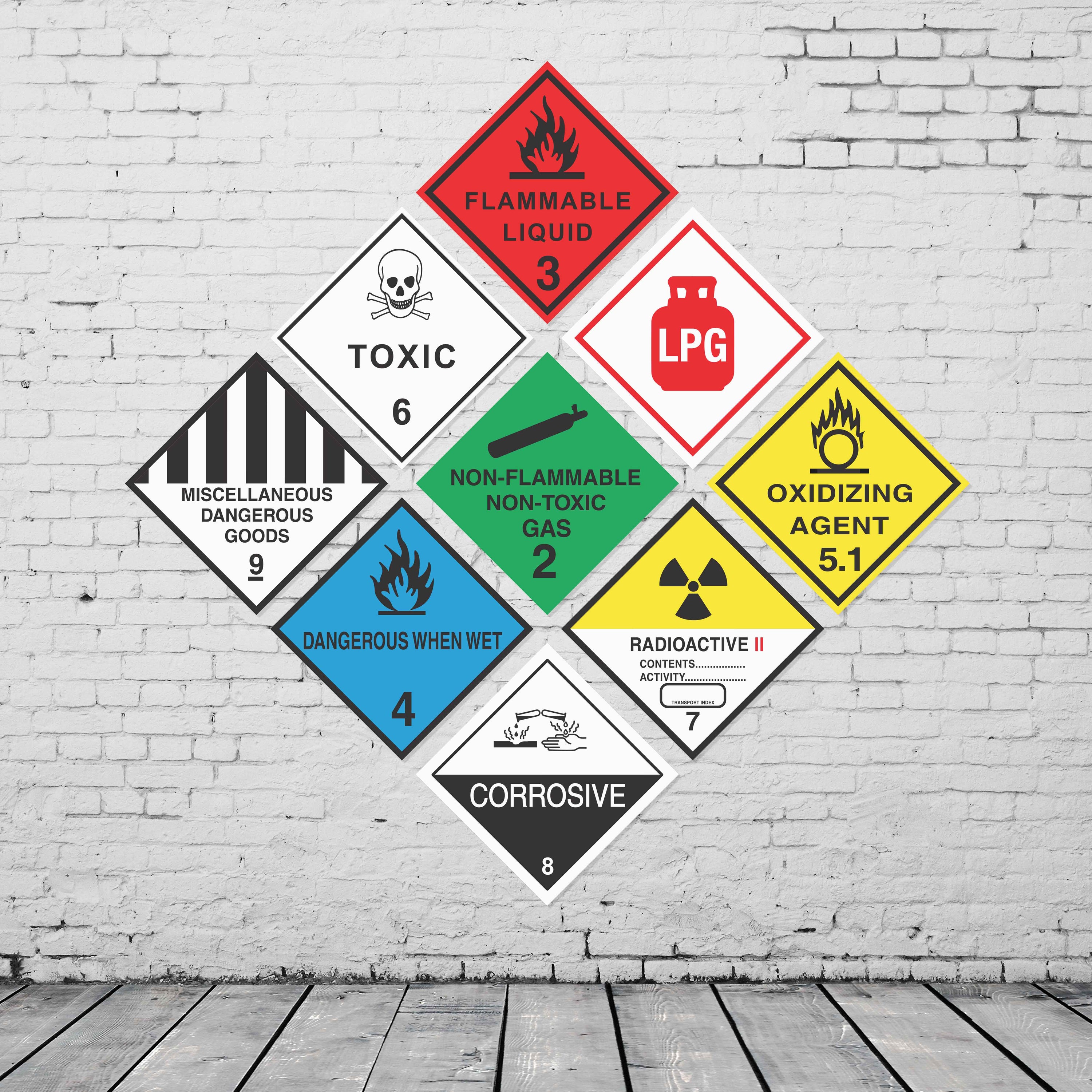 Hazchem Signs Collection – New Signs
