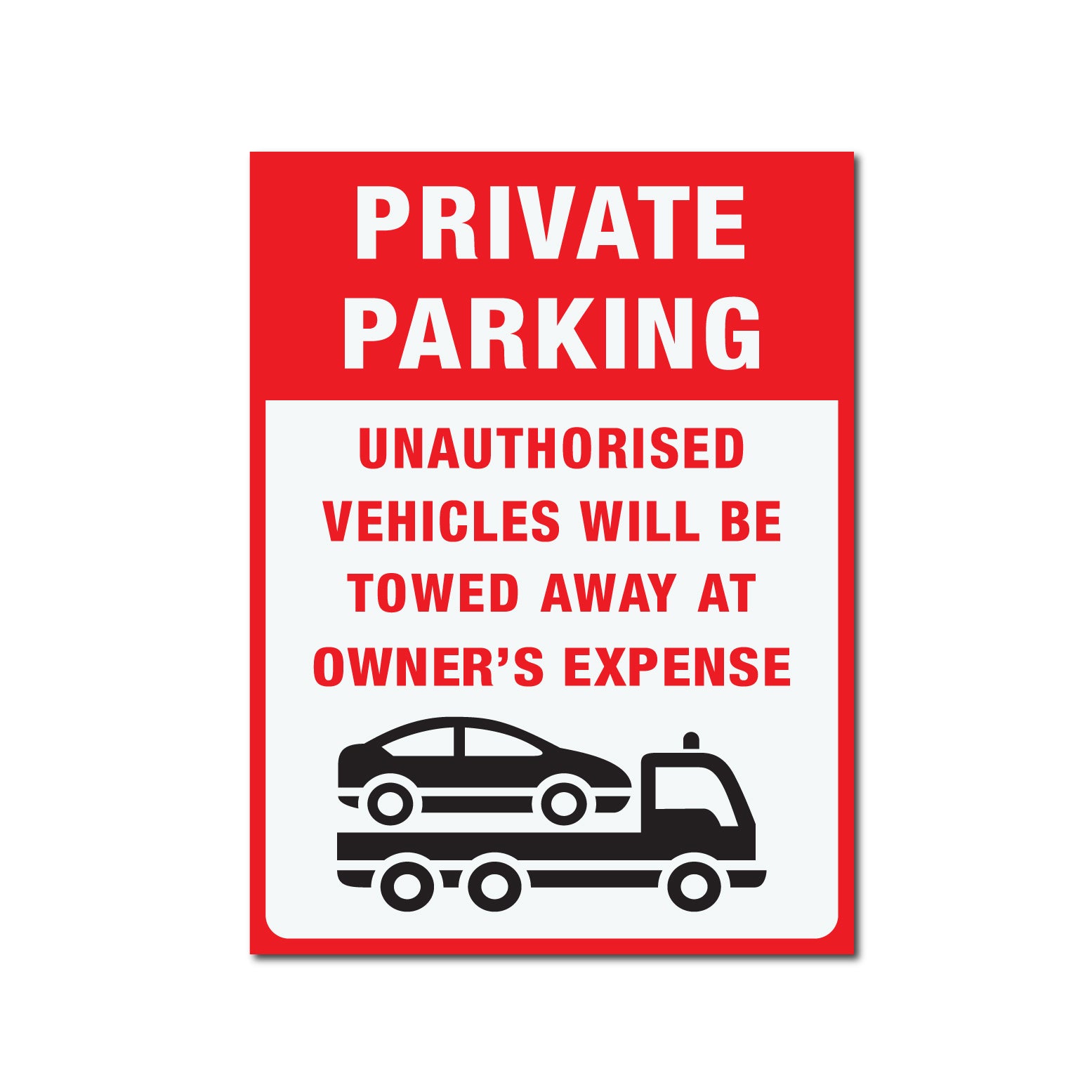 No Parking Signs – New Signs