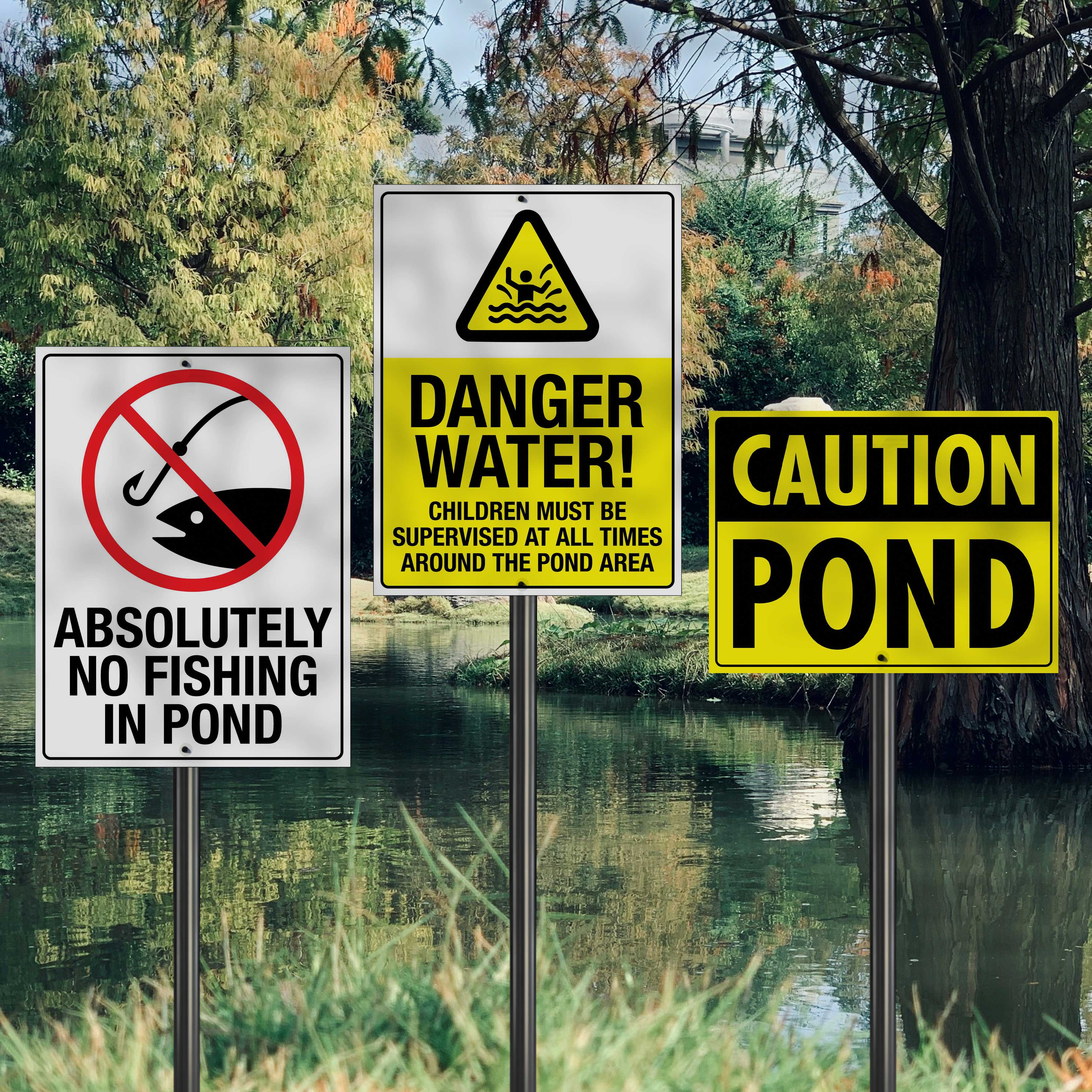 Pond Signage | Dam Signs – New Signs