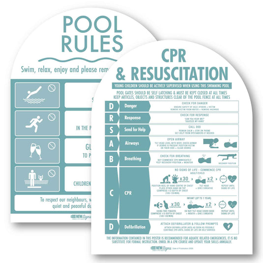 Swimming Pools Signs – New Signs