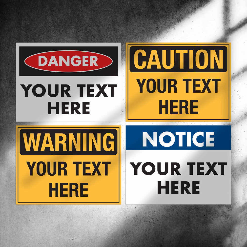 Mandatory Signs – New Signs