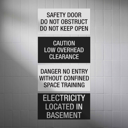 Statutory Signage – New Signs