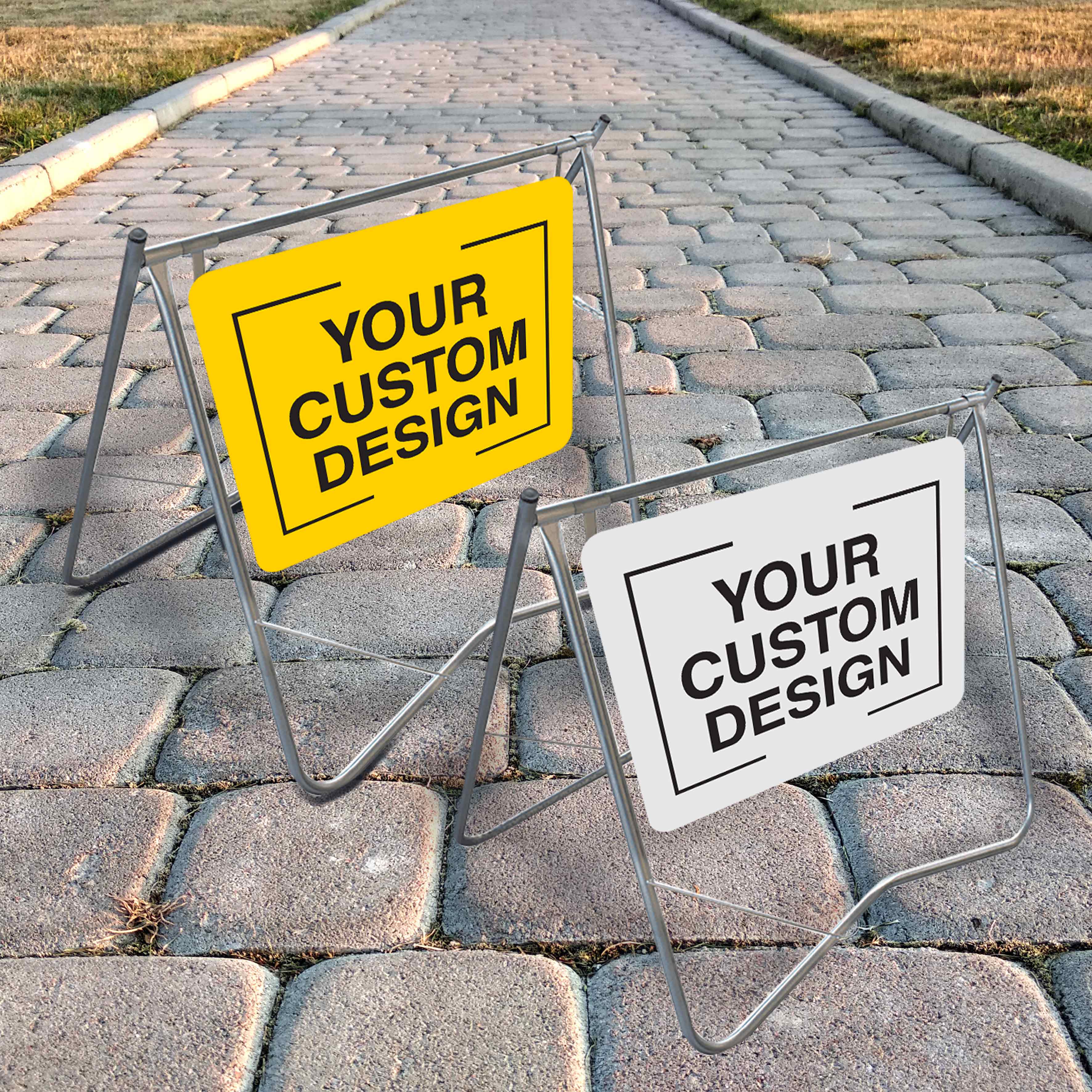 Swinger Road Safety Sign A-Frame - Custom Design – New Signs