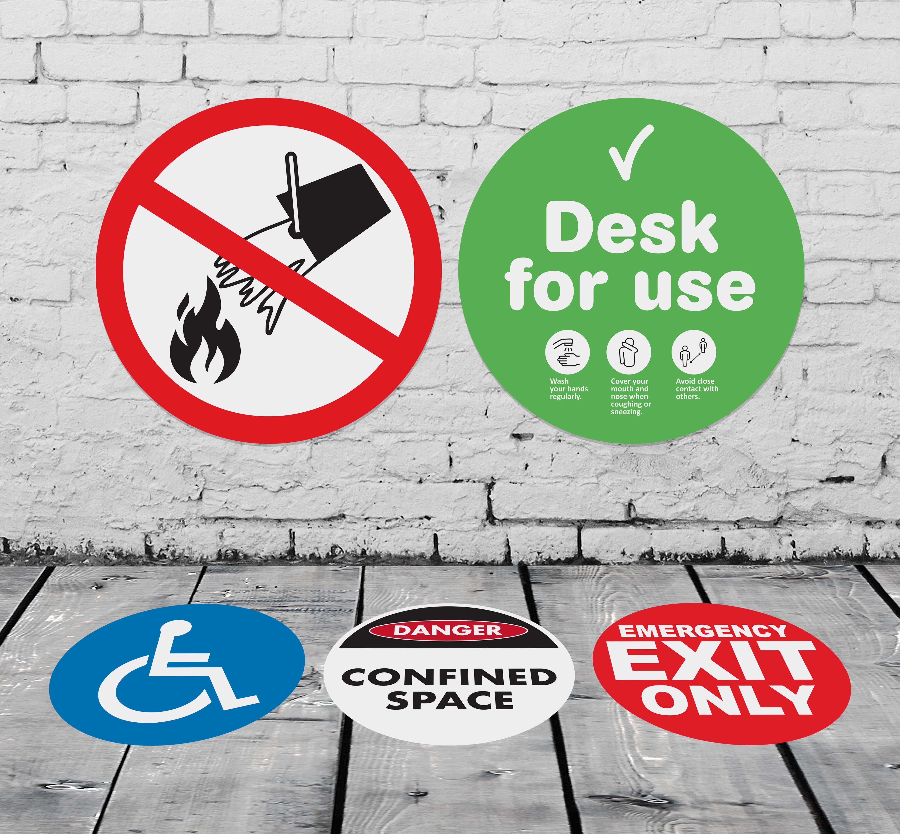 Floor & Wall Anti-Slip Stickers | Anti-Slip Decals – New Signs