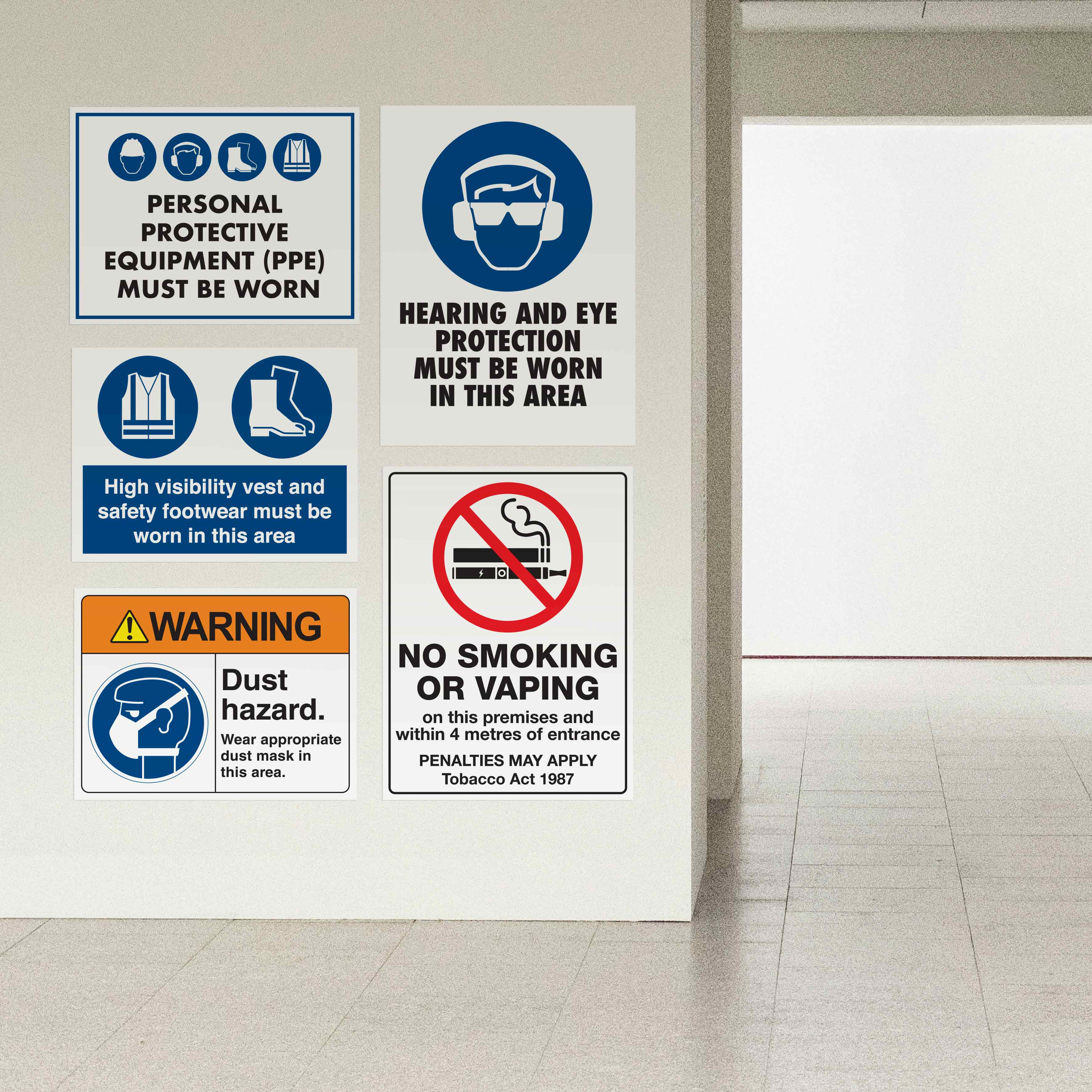 Workplace Safety Signage – New Signs