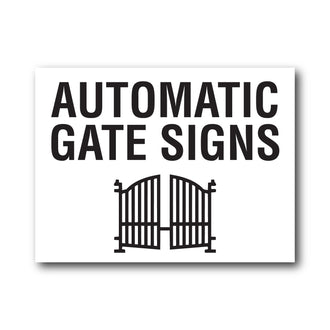 Gate Signs | Shut the Gate Sign – New Signs