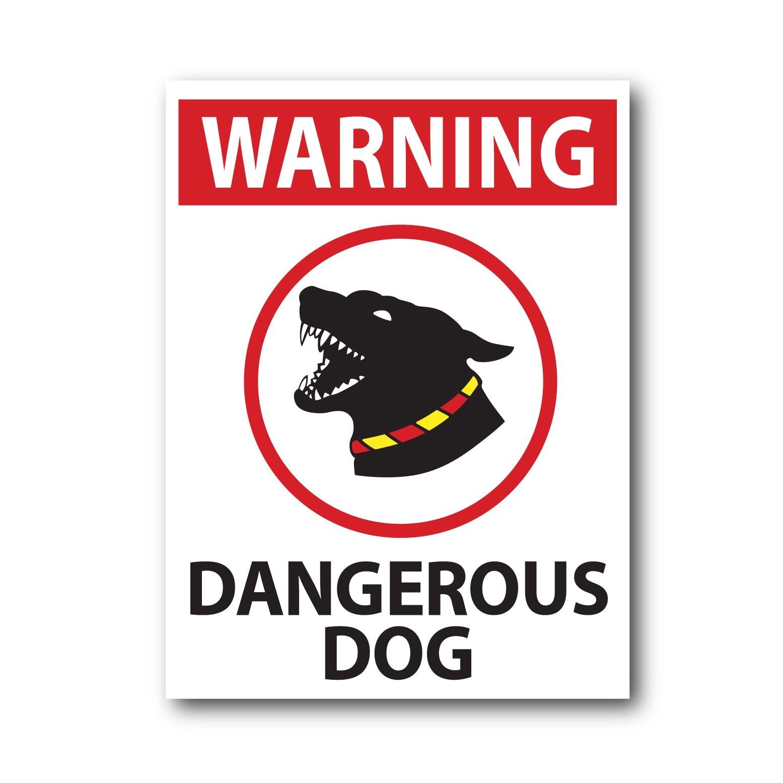 Beware of Dog Signs | Dog Danger and Warning Signs – New Signs