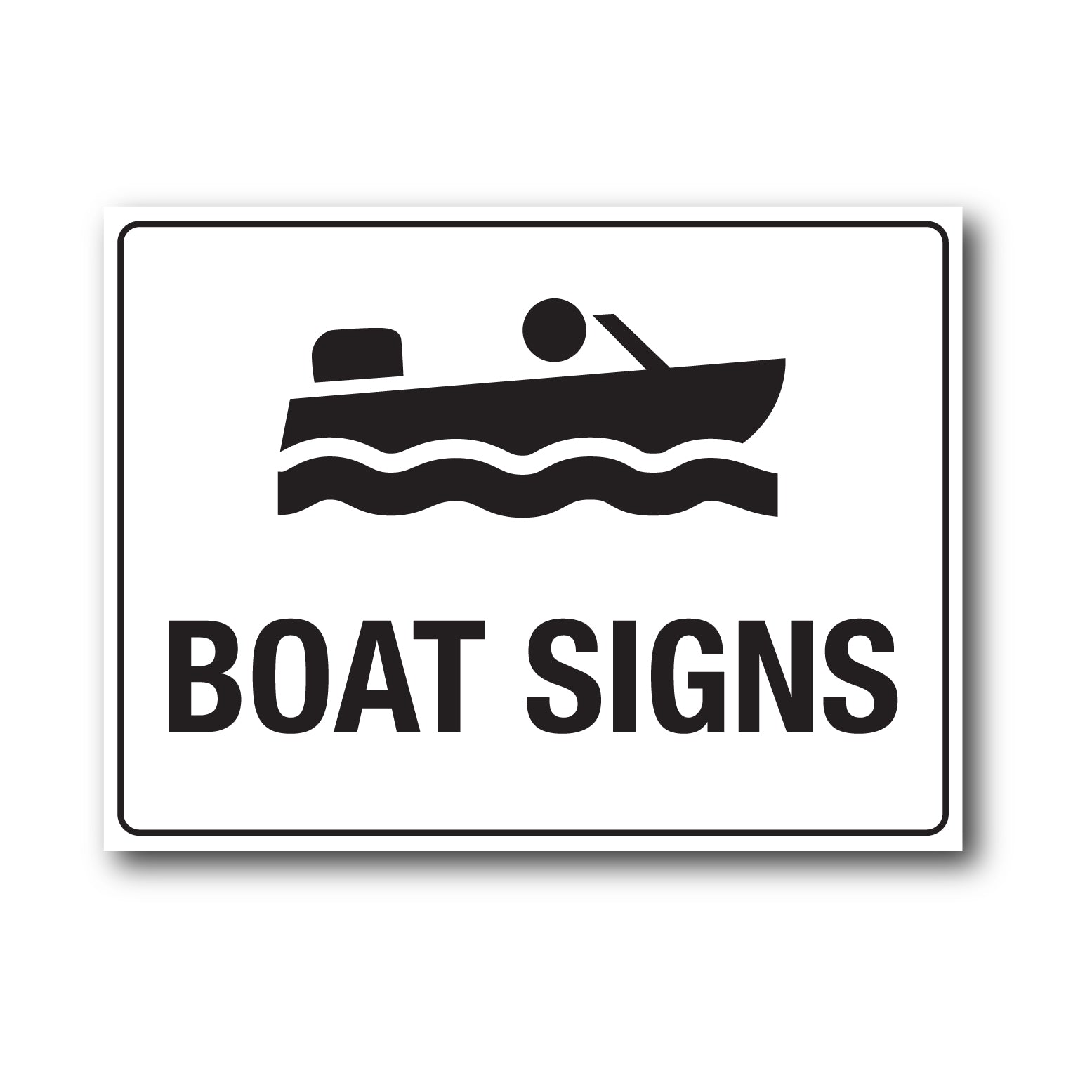 Boat Safety Signage | Boat Traffic Signs | Boat Ramp Signs – New Signs