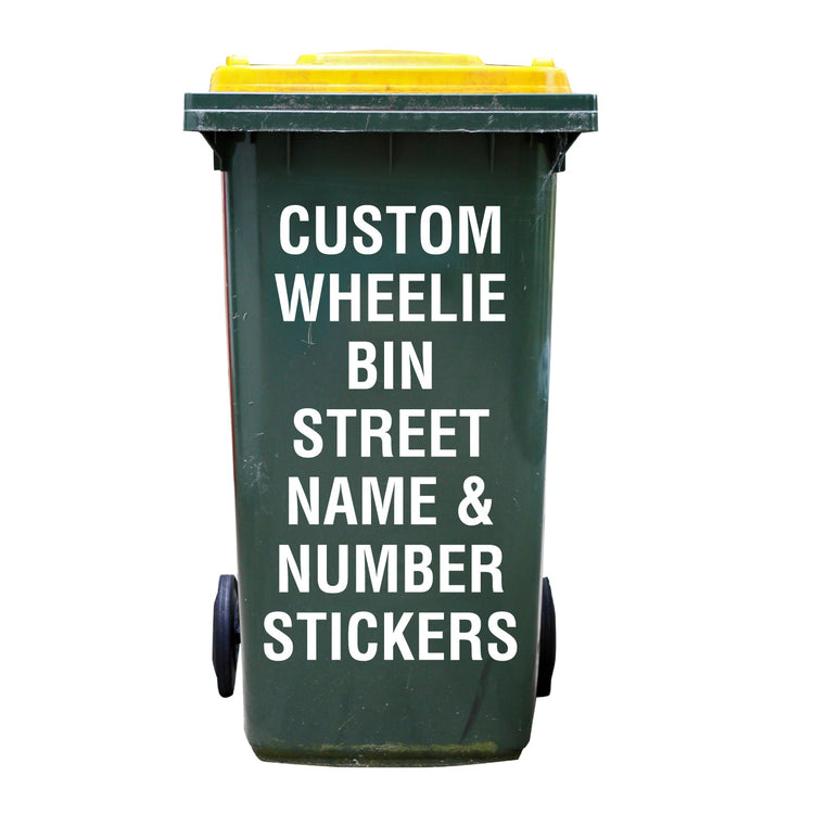 Bin Stickers | Wheelie Bin Stickers – New Signs