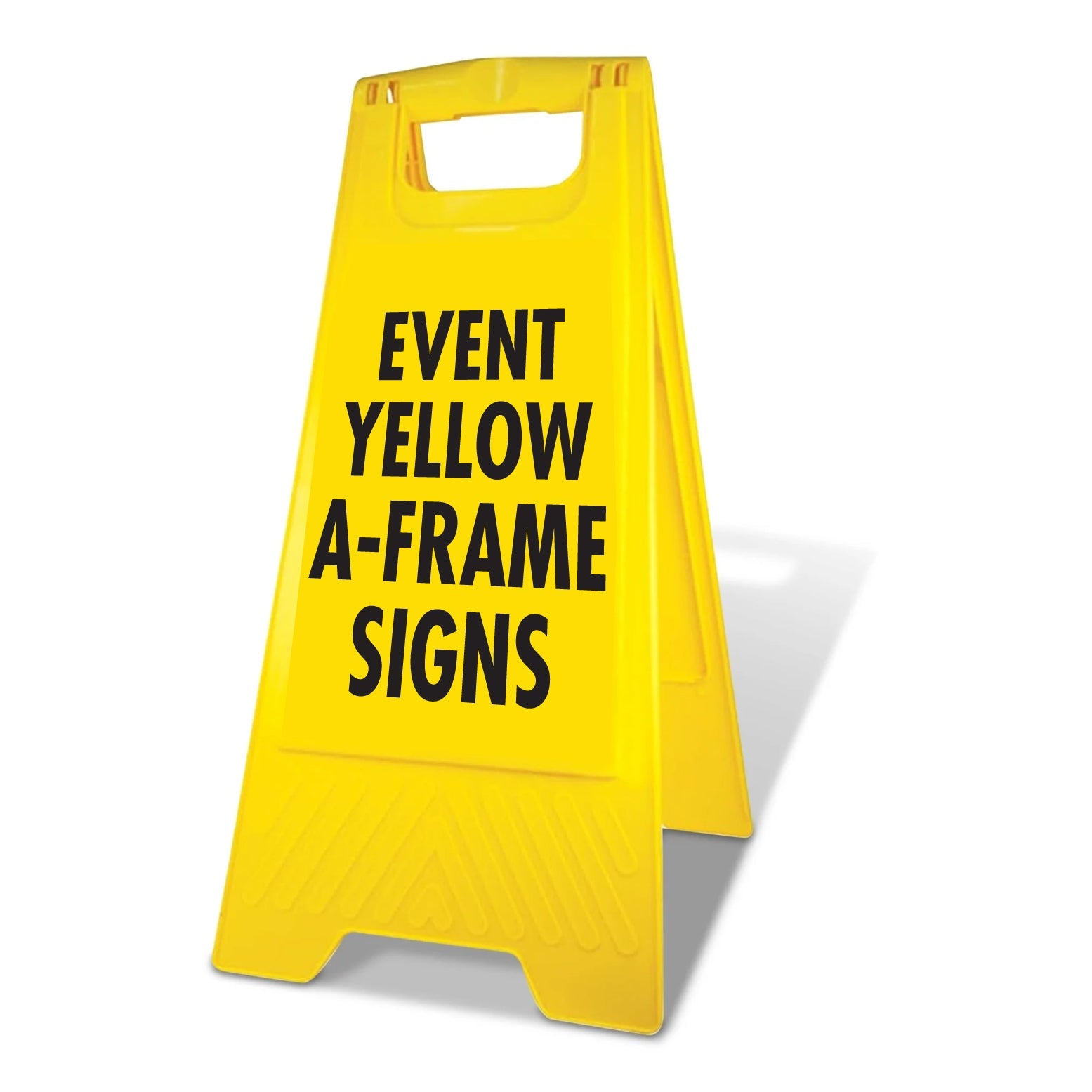 Event Yellow A-Frame Signs – New Signs