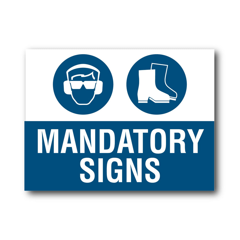Mandatory Signs | Mandatory PPE Signage | Compulsory Signs – New Signs