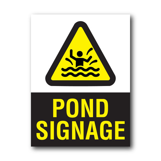 Water Signs | Bore Water Signs | Pond Signs – New Signs