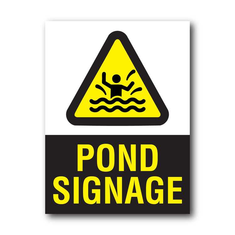 Water Signs | Bore Water Signs | Pond Signs – New Signs