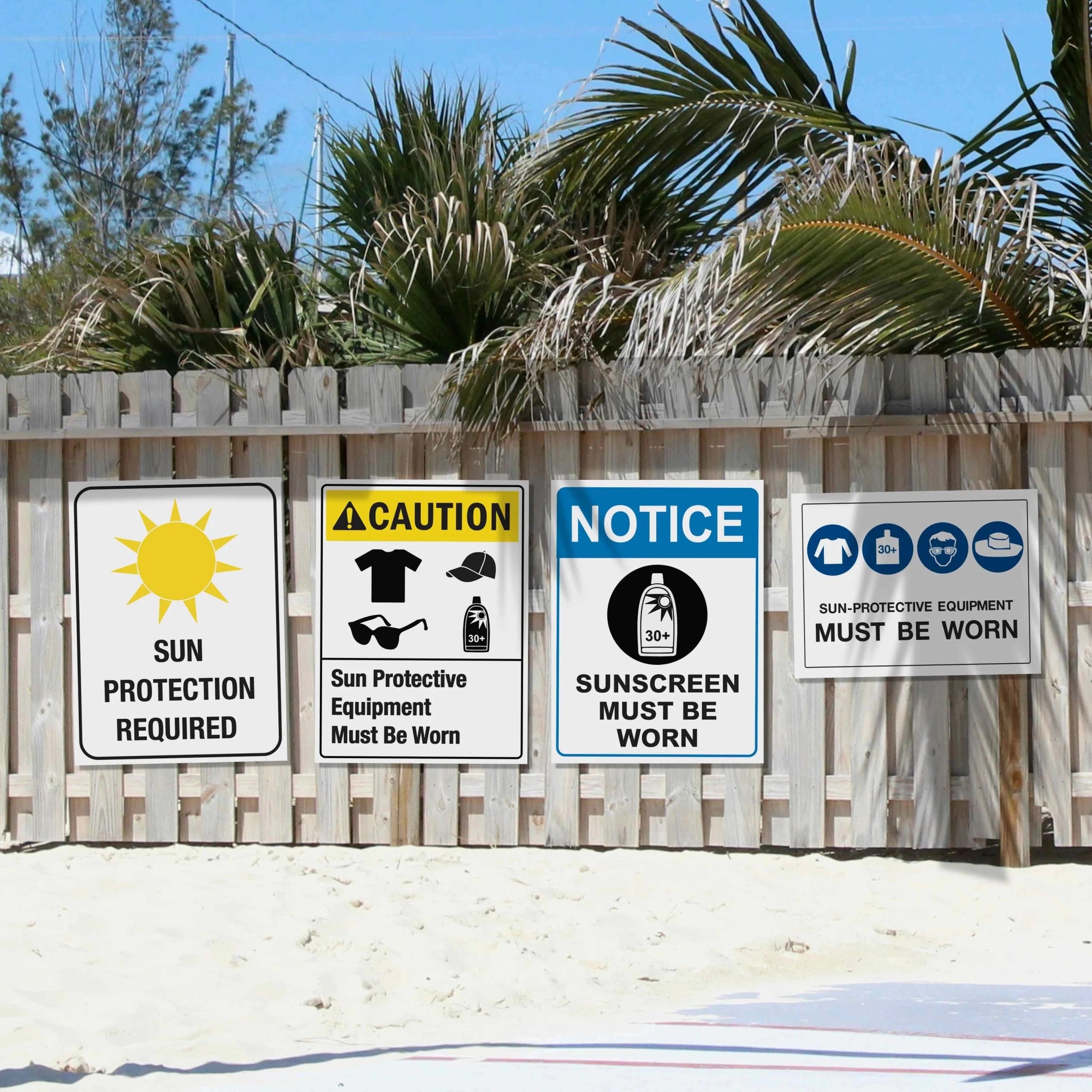 Sun Safety Signs | Sun Protection Signage – New Signs