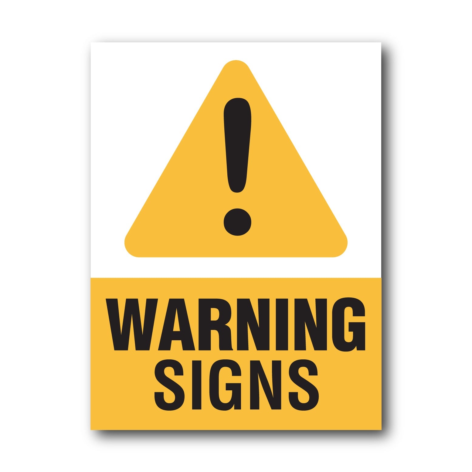 Warning Signs | Hazard Signs – New Signs