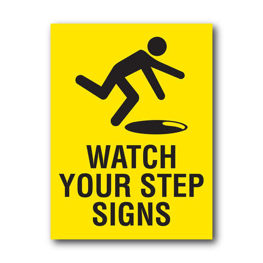 Slippery When Wet Signs – New Signs