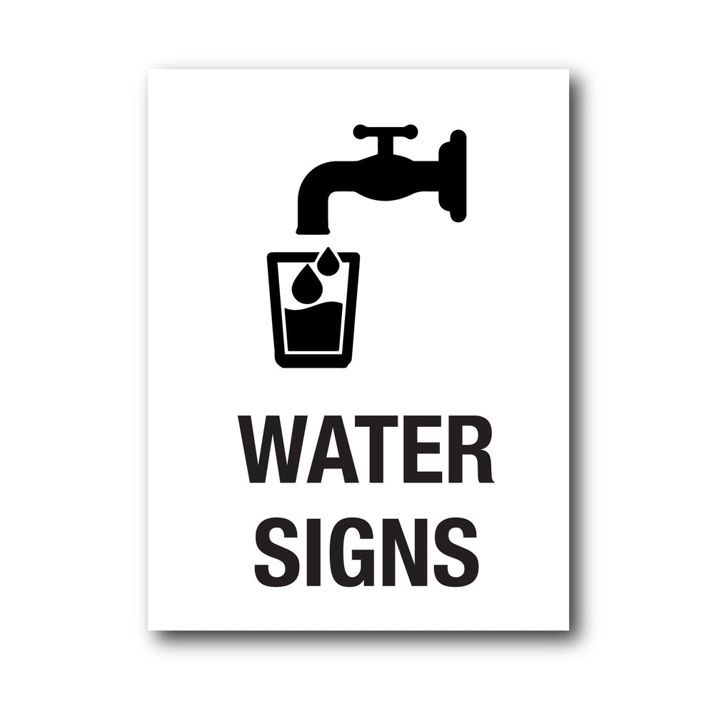 Water Signs | Bore Water Signs | Pond Signs – New Signs