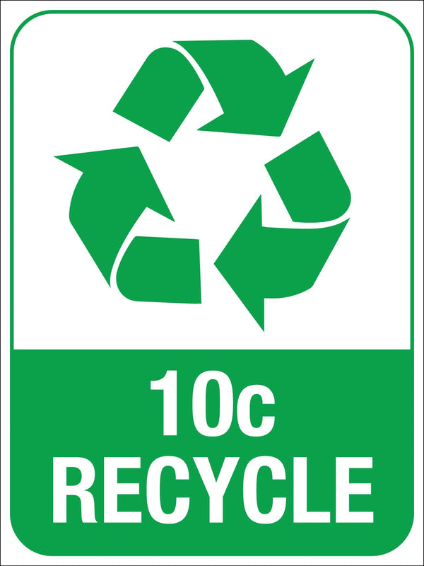 10c Recycle Sign – New Signs
