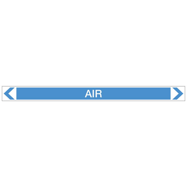 Air - Air - Pipe Marker Sticker – New Signs