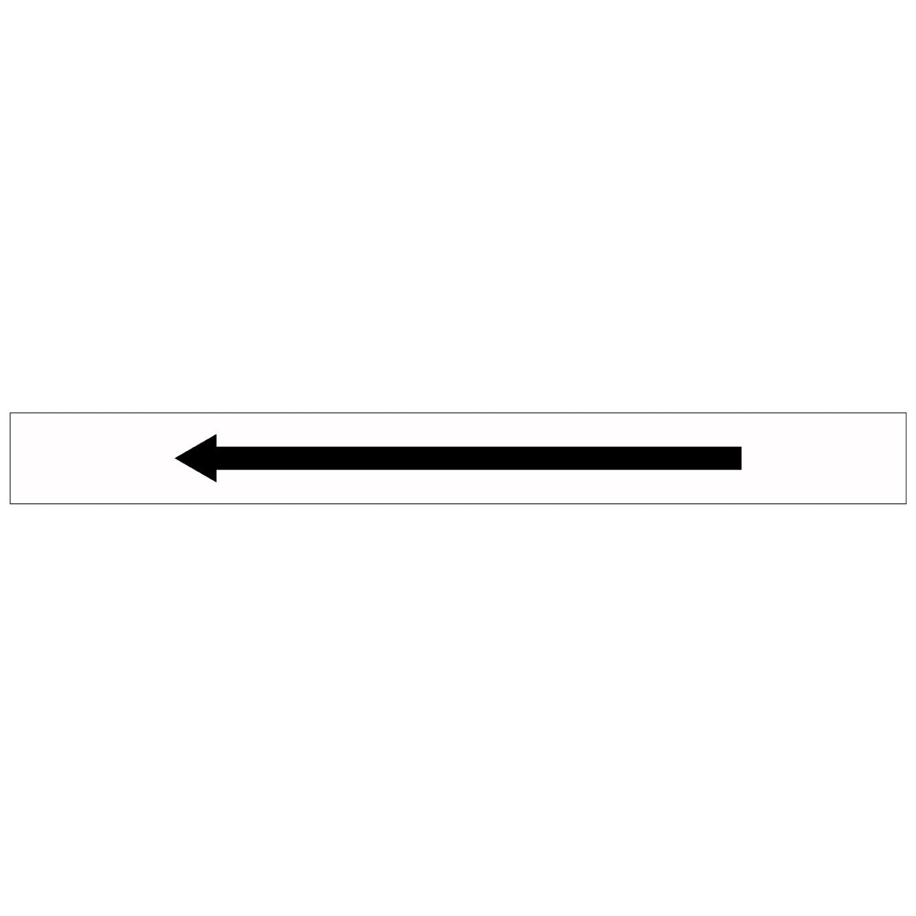 Pool/Spa - Arrow Left Symbol - Pipe Marker Sticker – New Signs