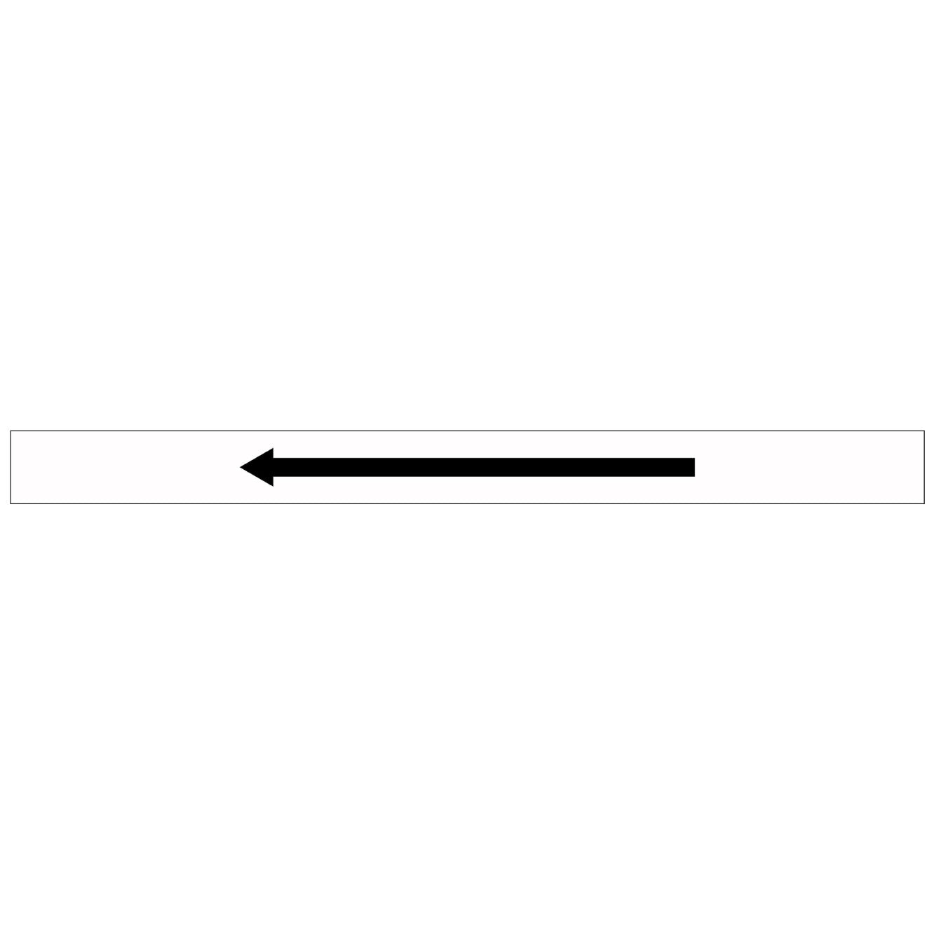 Pool/Spa - Arrow Left Symbol - Pipe Marker Sticker – New Signs