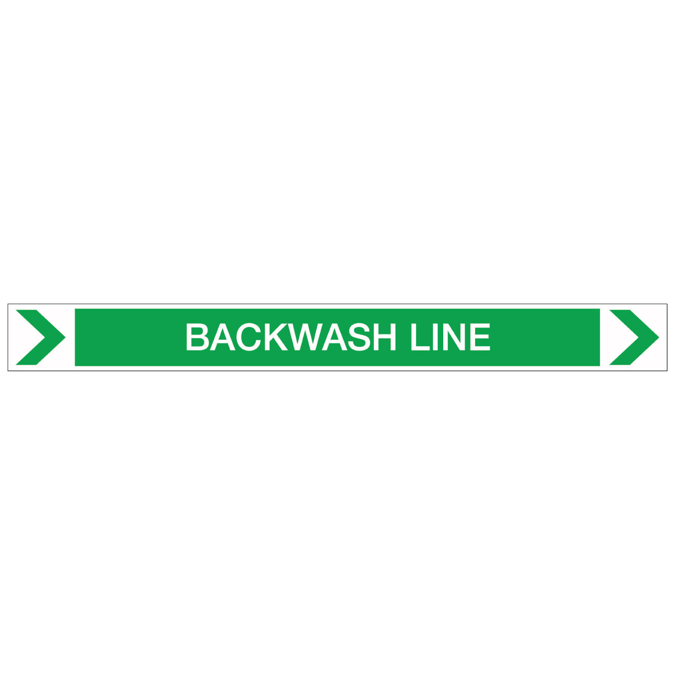 Pool/Spa - Backwash Line (Right) - Pipe Marker Sticker – New Signs