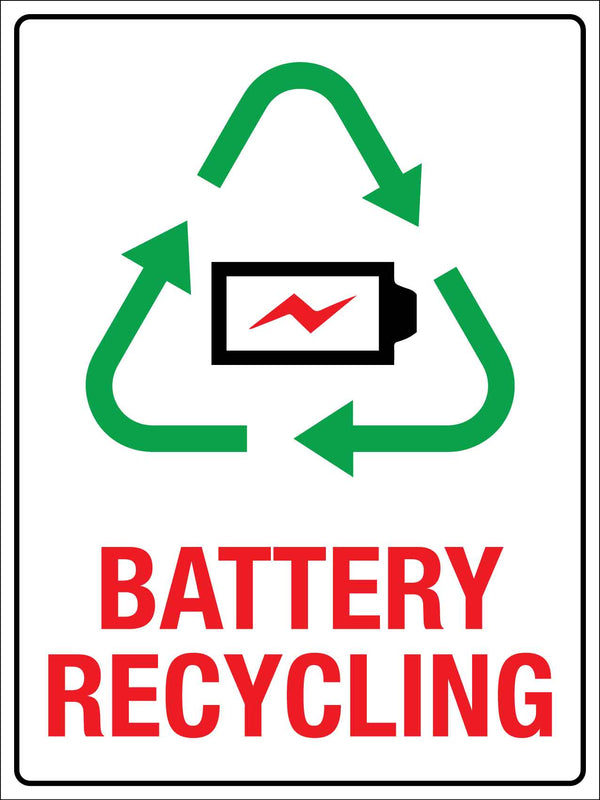 Battery Recycling Sign – New Signs