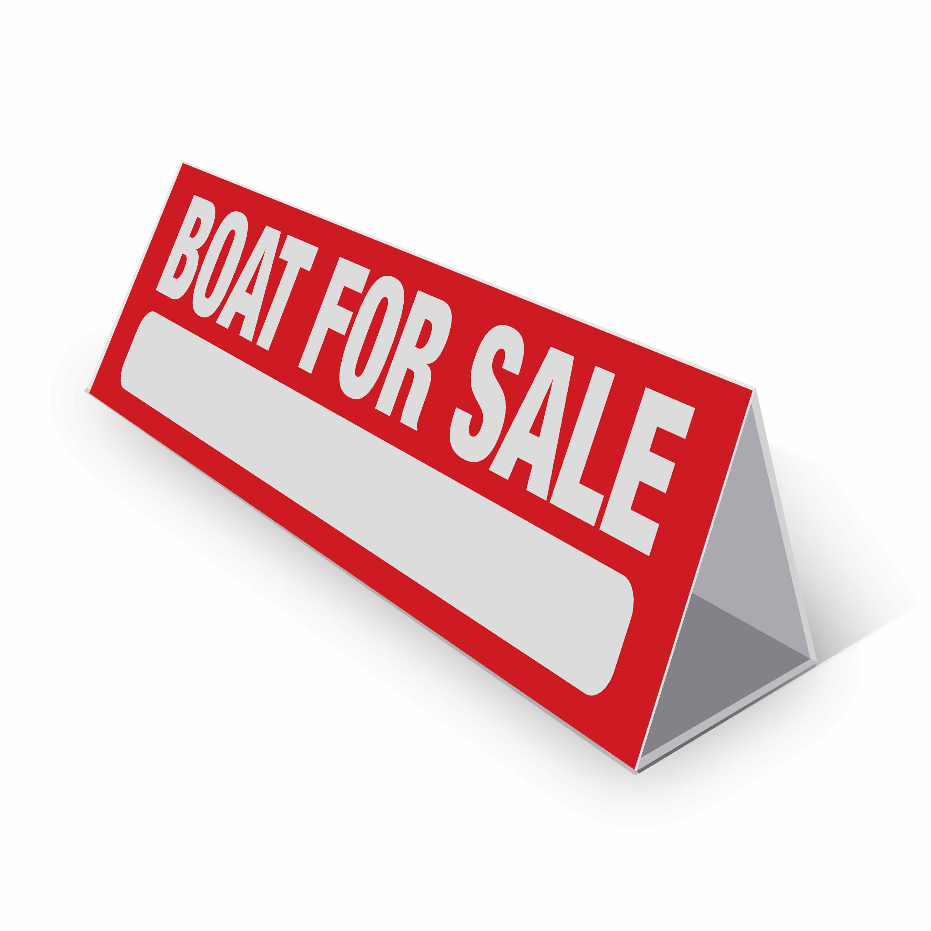Boat For Sale - Landscape Corflute Toblerone Signs – New Signs