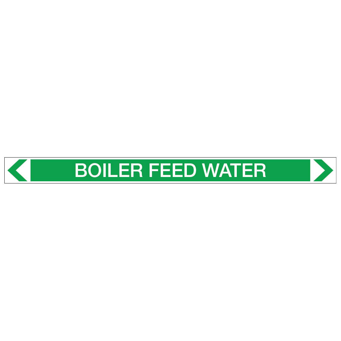 Water - Boiler Feed Water - Pipe Marker Sticker – New Signs
