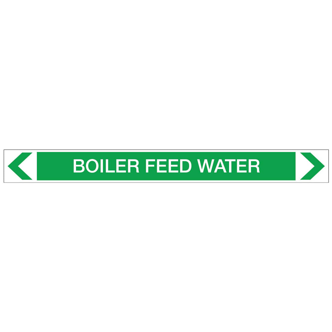 Water - Boiler Feed Water - Pipe Marker Sticker – New Signs