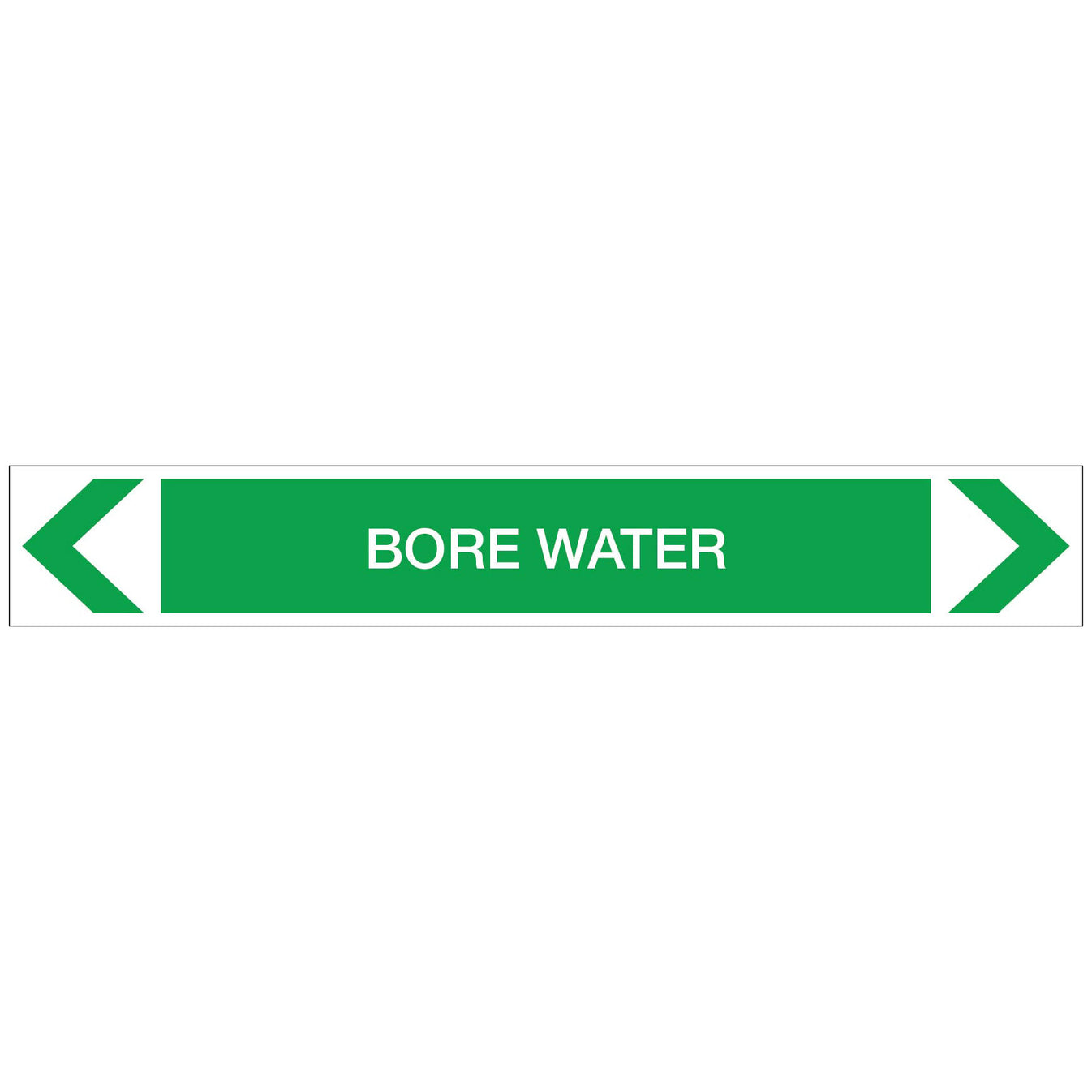 Water - Bore Water - Pipe Marker Sticker – New Signs