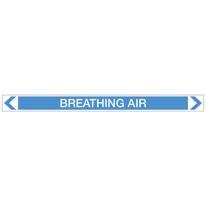 Air - Breathing Air - Pipe Marker Sticker – New Signs