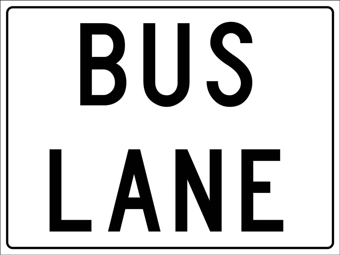 Bus Lane Sign – New Signs